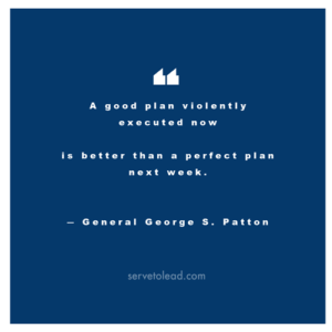 General George Patton | Plans, Planning